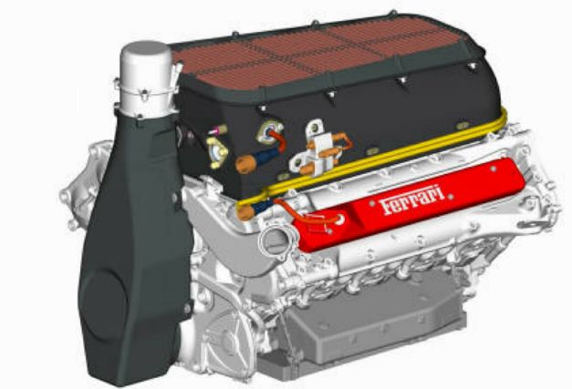 Motore Ferrari 056 F1 - IRNI